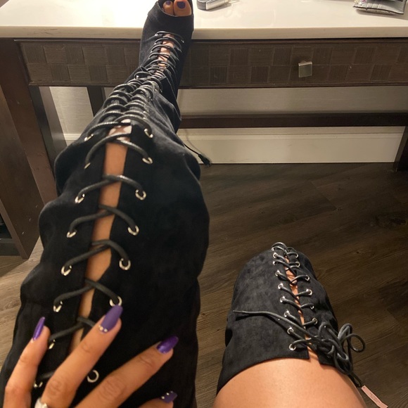 new envy | Shoes | Anastacia Thigh High Boots | Poshmark